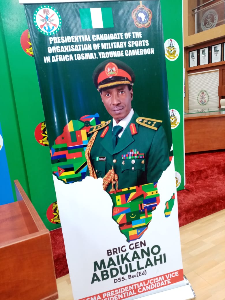 My Desire Is To Take Military Sports To Enviable Standard In Africa ...